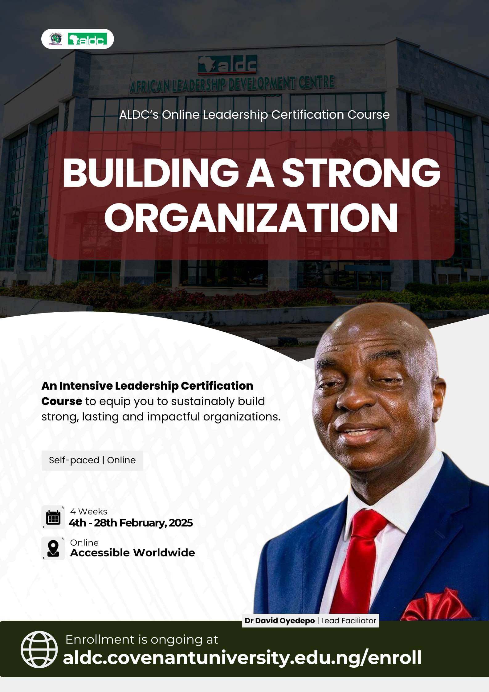Enroll - Building A Strong Organization [BSO] - African Leadership ...